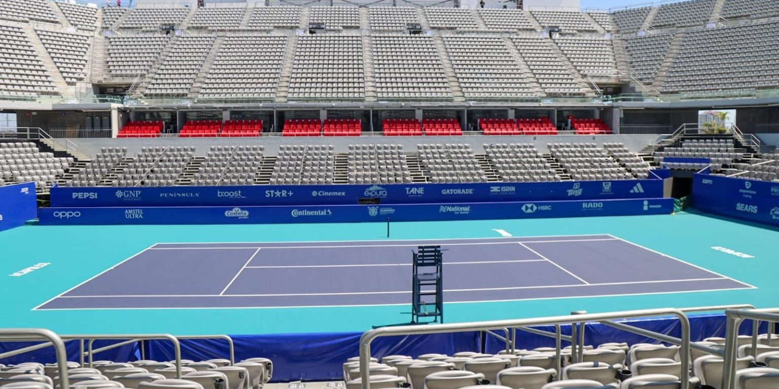 La Arena GNP se encuentra lista para recibir el Abierto Mexicano de ...